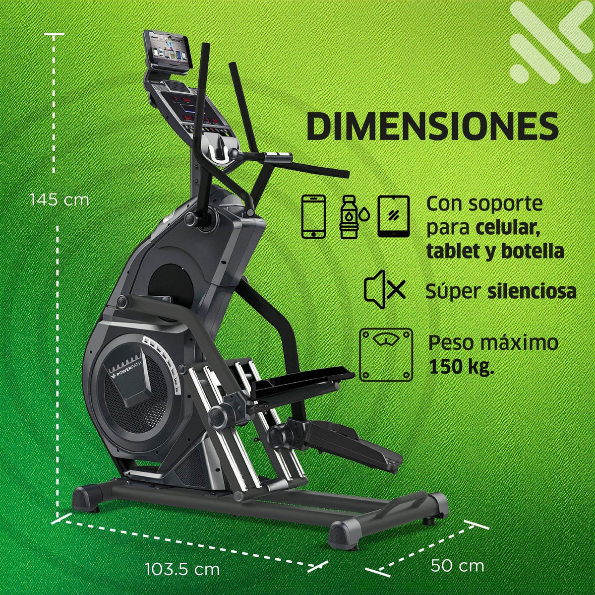 Escaladora Mod. ESSP422 - Profesional, 15 Grados Inclinación Motorizad